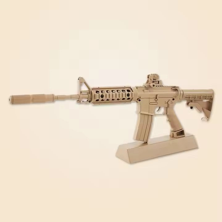 AR-15 Desert Grey Miniature Gun Model – Petite Blast